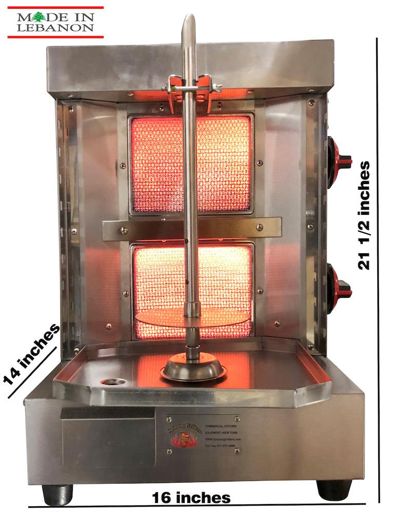 Propane Shawarma Machine- Vertical Grill- Home Use! | eBay