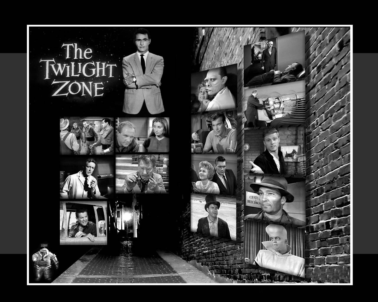 The Twilight Zone 8x10 11x17 16x20 24x36 27x40 TV Poster Vintage Rod ...