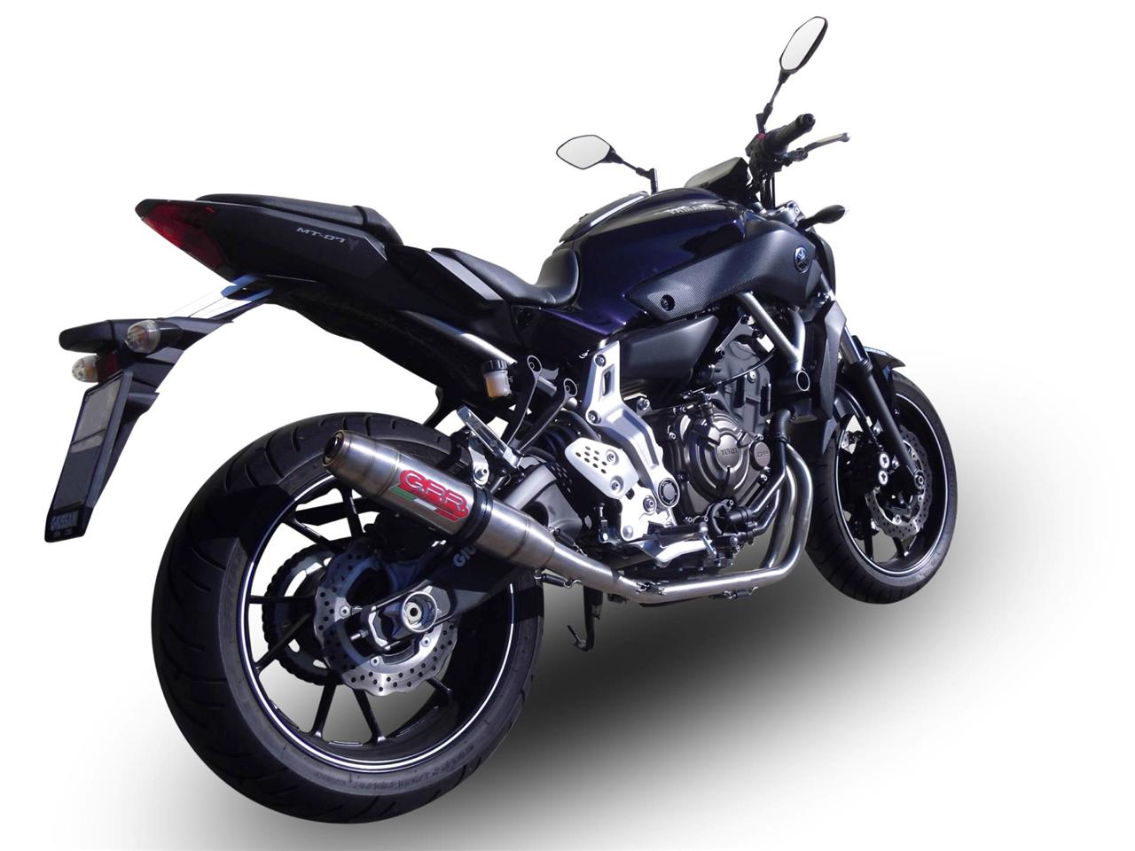 Yamaha MT-07 FZ7 GPR Exhaust Full System With Deeptone Silencer | eBay