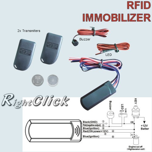 UNIVERSAL RFID Intelligent electronic Transponder Immobilizer RFID-IMES ...