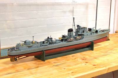 HMS KELLY WWII K CLASS DESTROYER RADIO CONTROL MODEL SHIP LORD ...