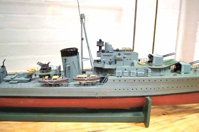HMS KELLY WWII K CLASS DESTROYER RADIO CONTROL MODEL SHIP LORD ...