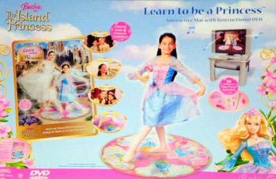 BARBIE LEARN TO BE AN ISLAND PRINCESS DVD & DANCE MAT++ | eBay