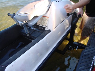 Stand Up Jet Ski Haul Hitch Mount Jet Ski Carrier | eBay