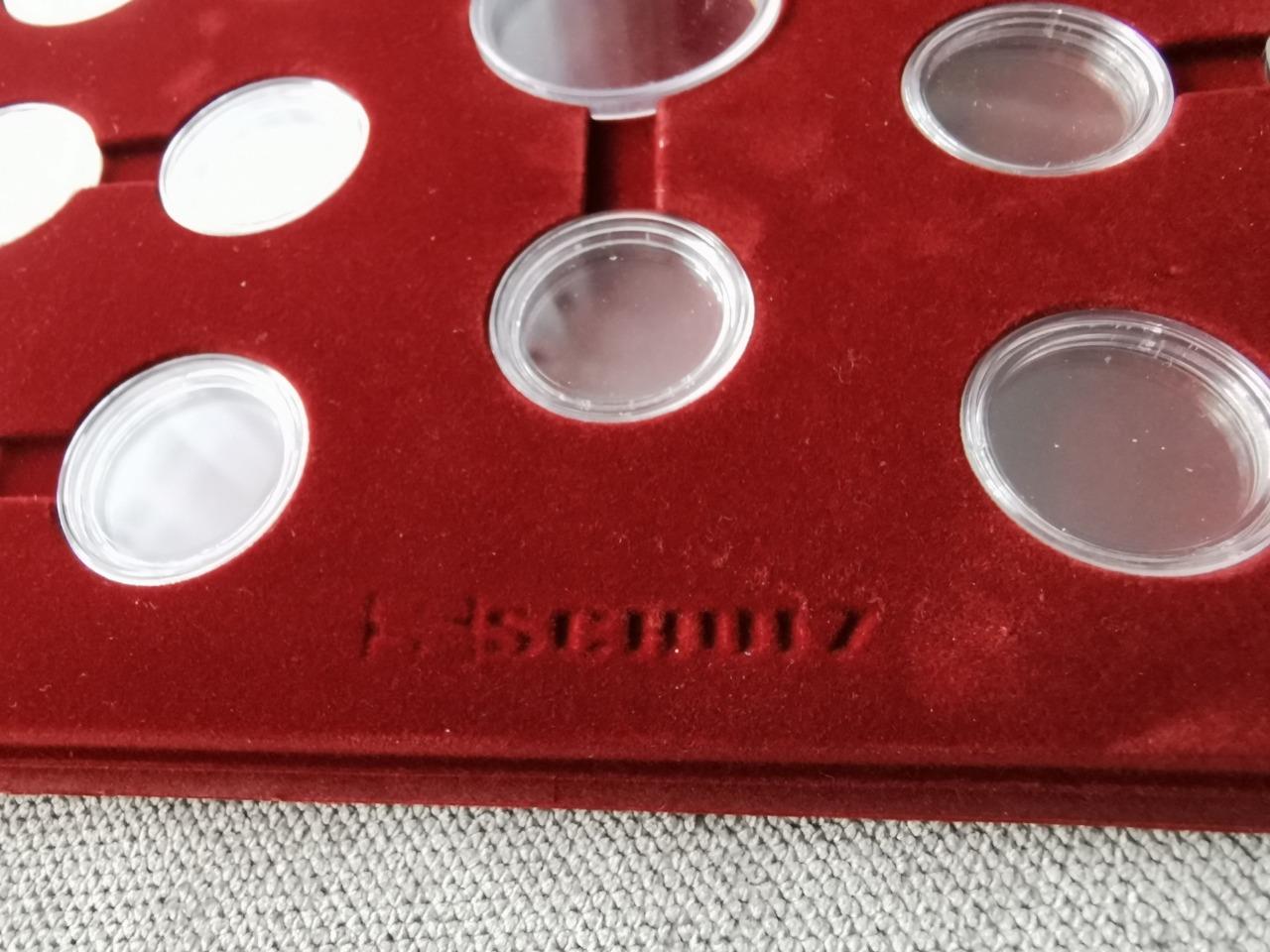 Coin Tray SCHULZ A-Z 10p Coins Collection Tray Case Display + Capsules ...