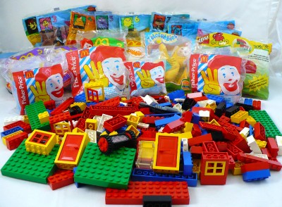 21 McDonalds Legos,Teletubbies & Fisher PriceToys 1996-2000 NIB Loose ...