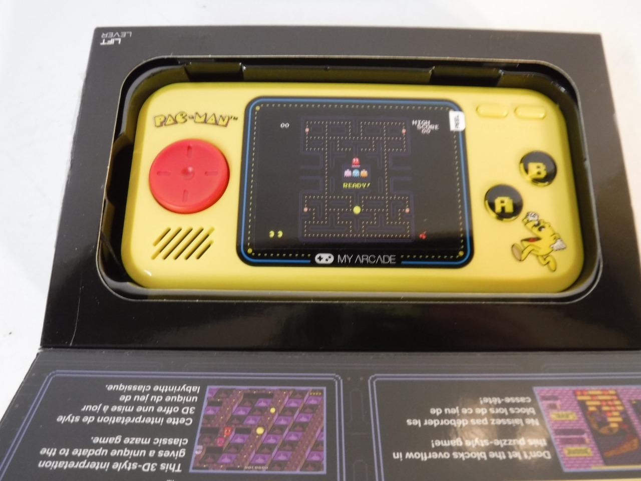My Arcade Pac-Man Pocket Player Portable Gaming System M43C ...