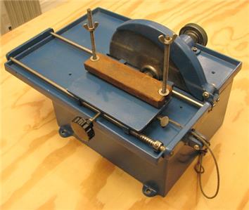 VICTOR 10" SLAB TRIM LAPIDARY SAW ROCK POLISHING ROCKHOUND LORTONE ...