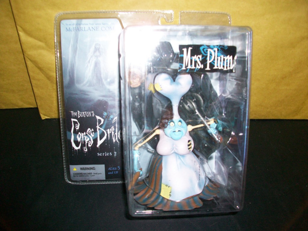 ACTION FIGURE~TIM BURTONS - MRS. PLUM - CORPSE BRIDE, McFAFRLANE TOYS ...