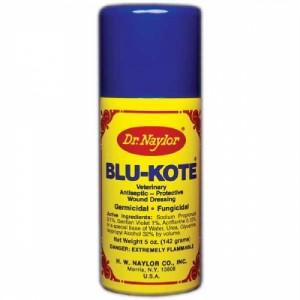 Blu-Kote Blue 5oz spray Veterinary Antiseptic Germicidal Fungal Wound ...