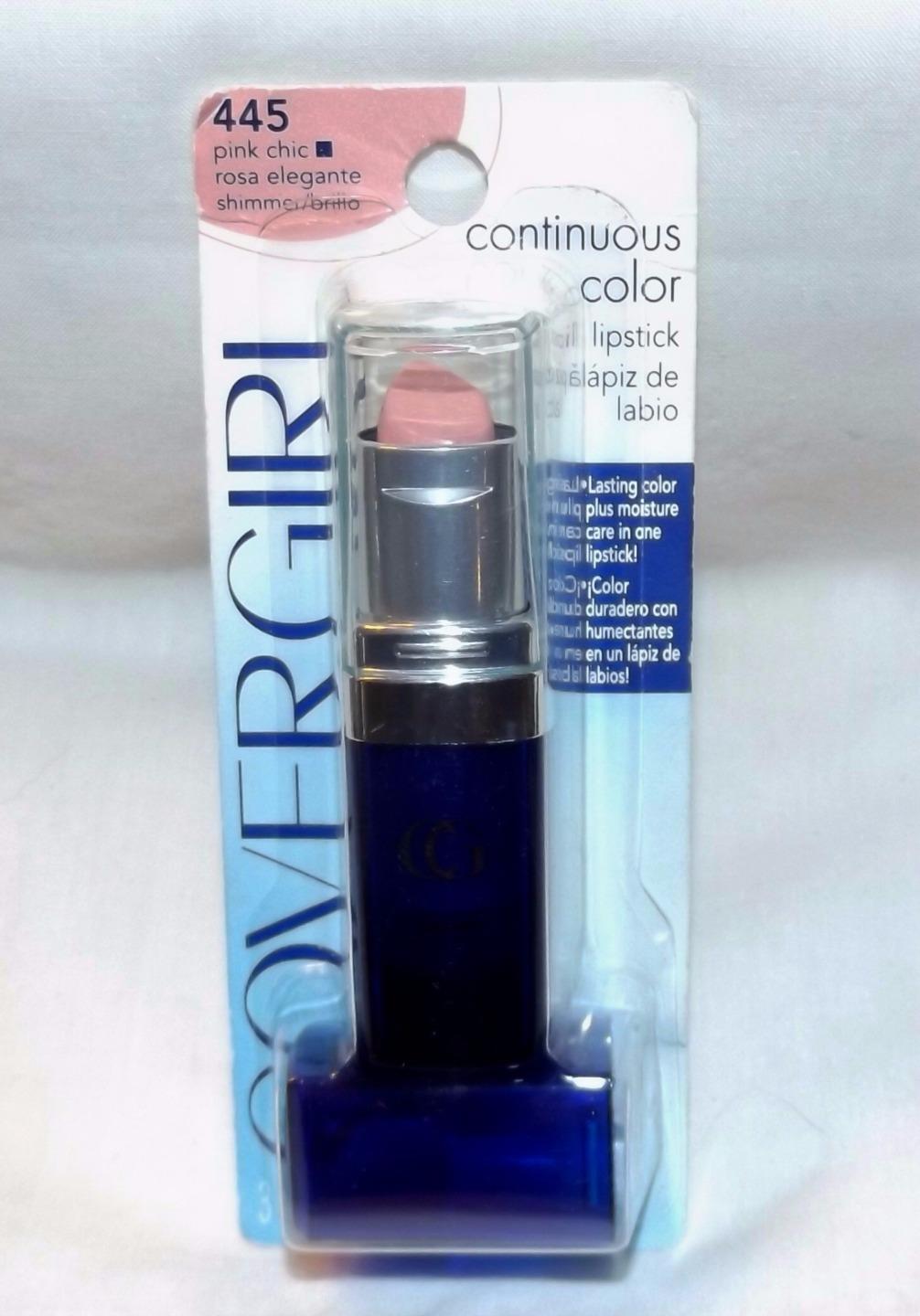 COVERGIRL CONTINUOUS COLOR LIPSTICK CARDED - U CHOOSE SHADE FREE US ...