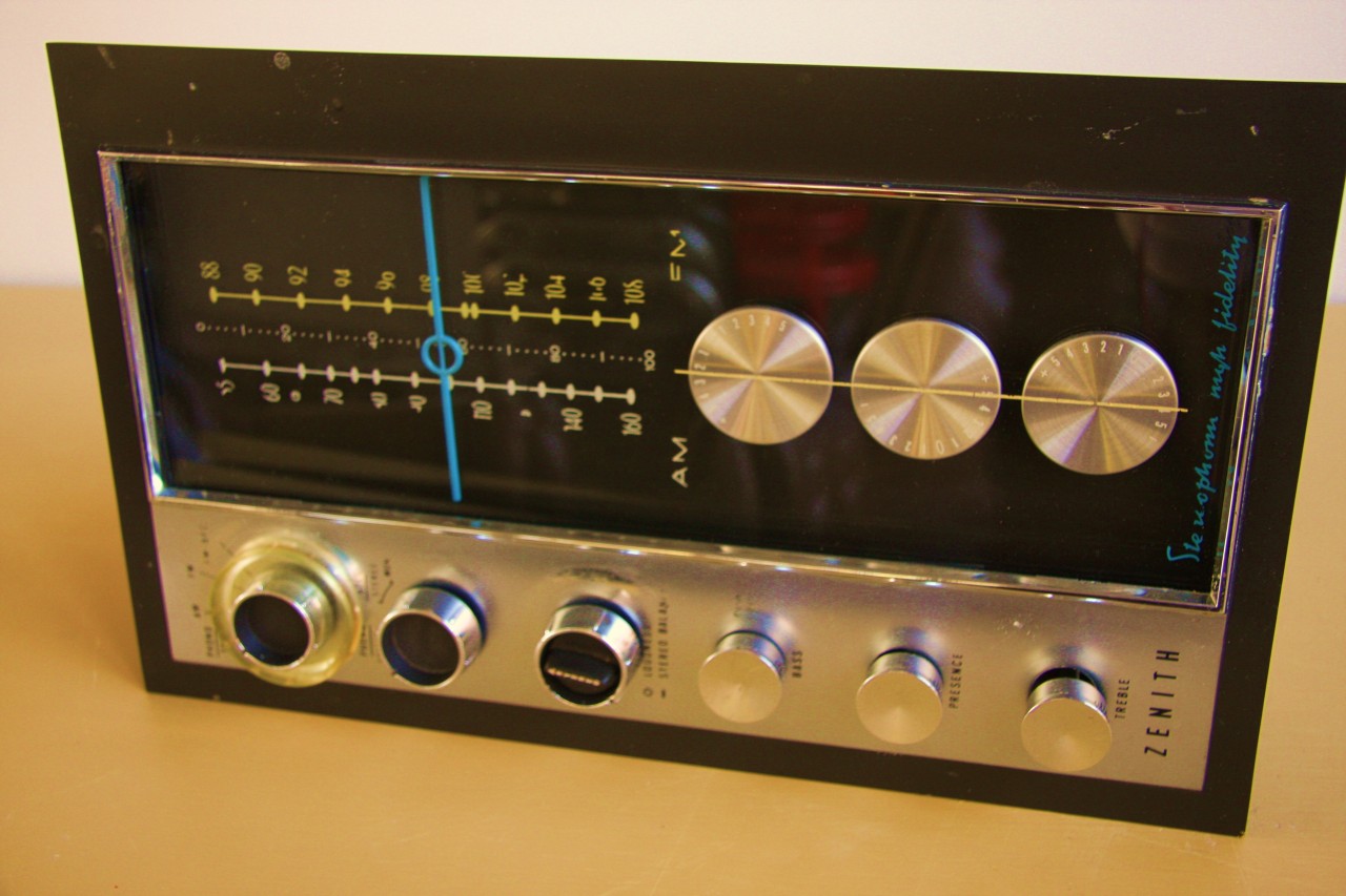 Vintage Zenith Stereophonic High Fidelity Radio Tube Amp Tuner 12AX7 | eBay