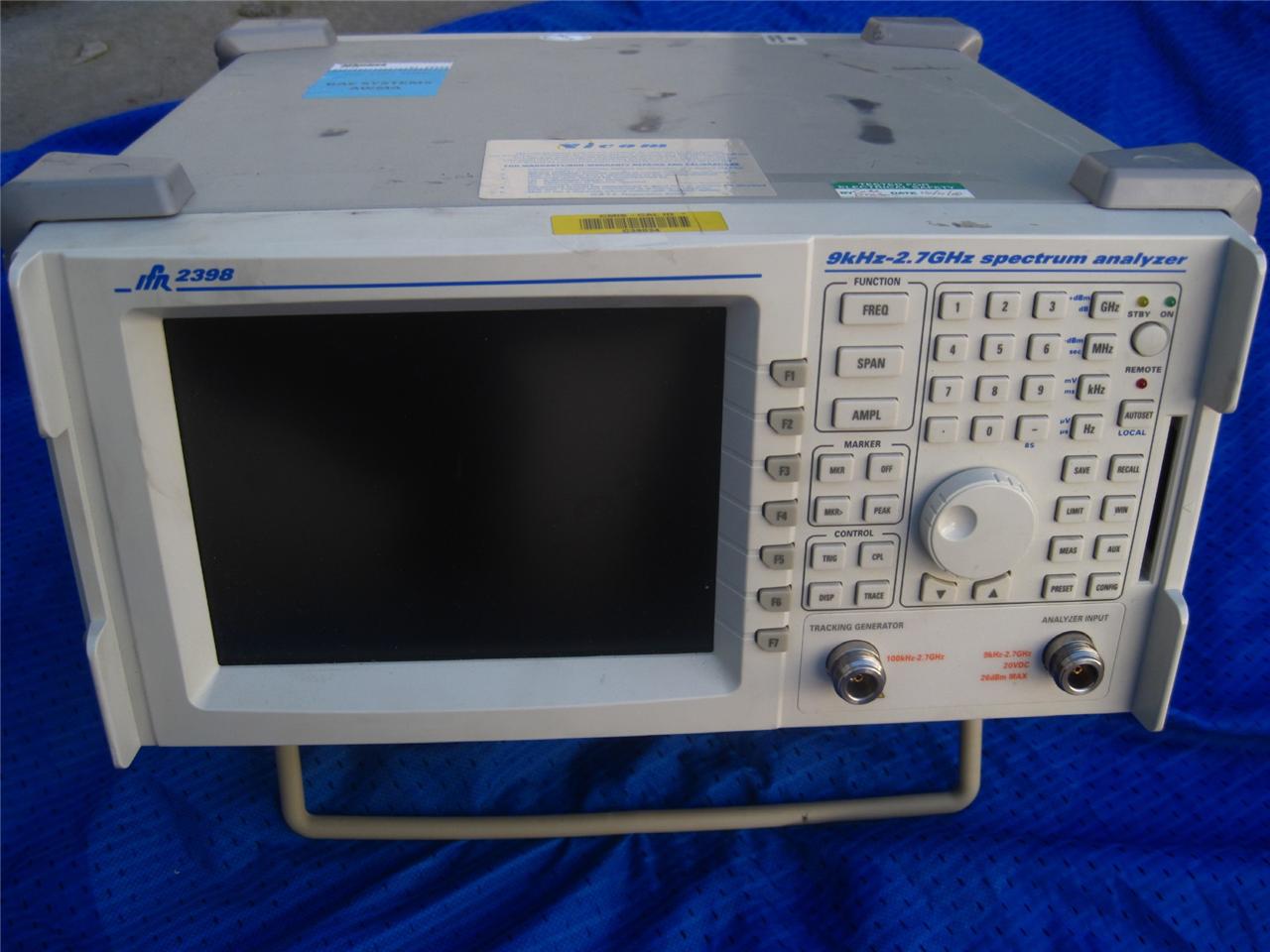 Graphic Equalizer With Spectrum Analyzer: Ifr Spectrum Analyzer