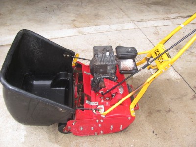 Mclane 20" 5 Blade Reel Front Throw Mower w/ Grass Catcher NICE | eBay