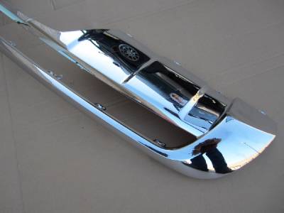 2012 2013 2014 Mercedes Benz AMG ML 166 Rear Bumper Lower Chrome Bezel ...