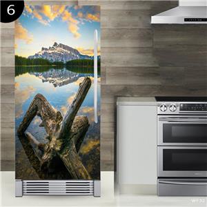 full refrigerator decals
