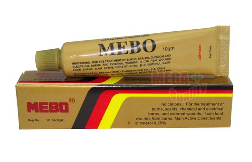 MEBO Cream Treatment Ointment for Burn Wound No Pain No Scar and Safe ...