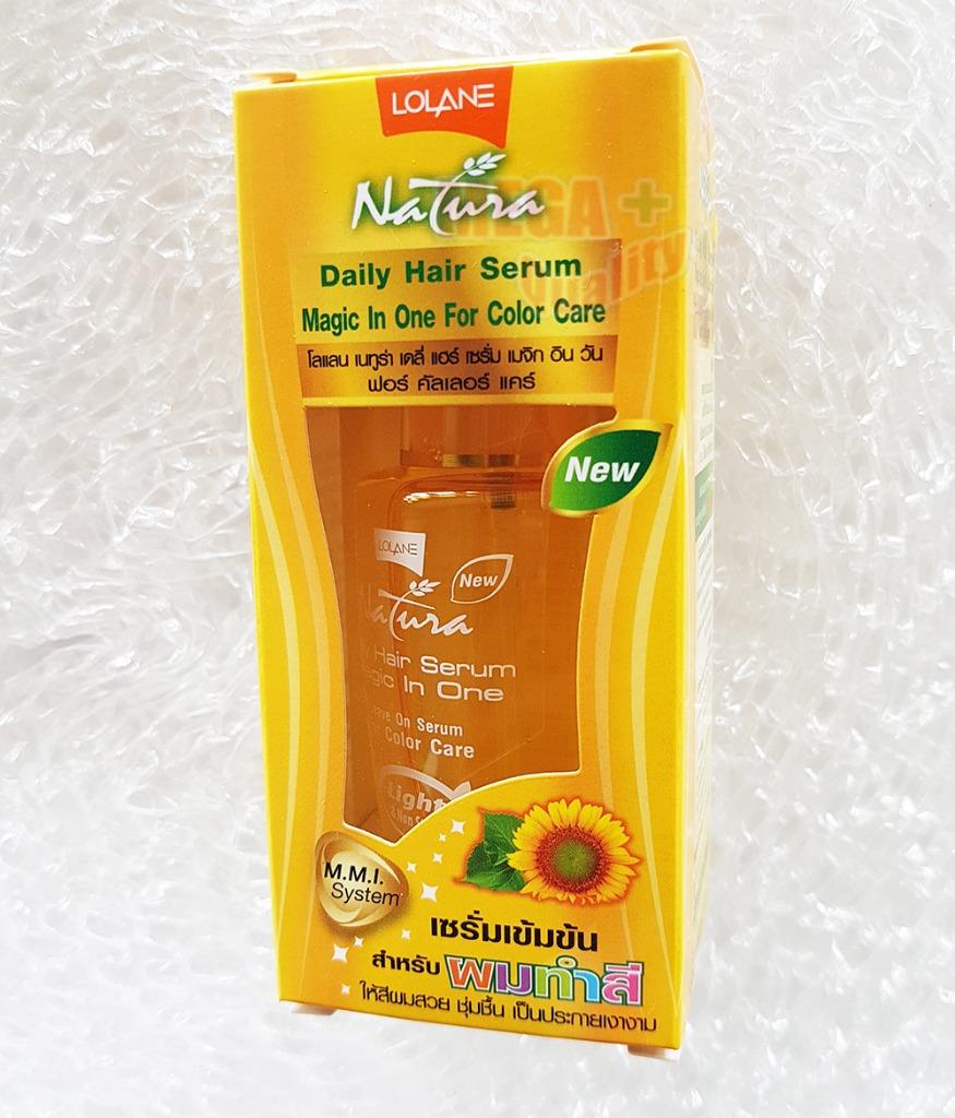 LOLANE Natura Hair Serum Magic In One Leave on For Dry Damaged Hair ...