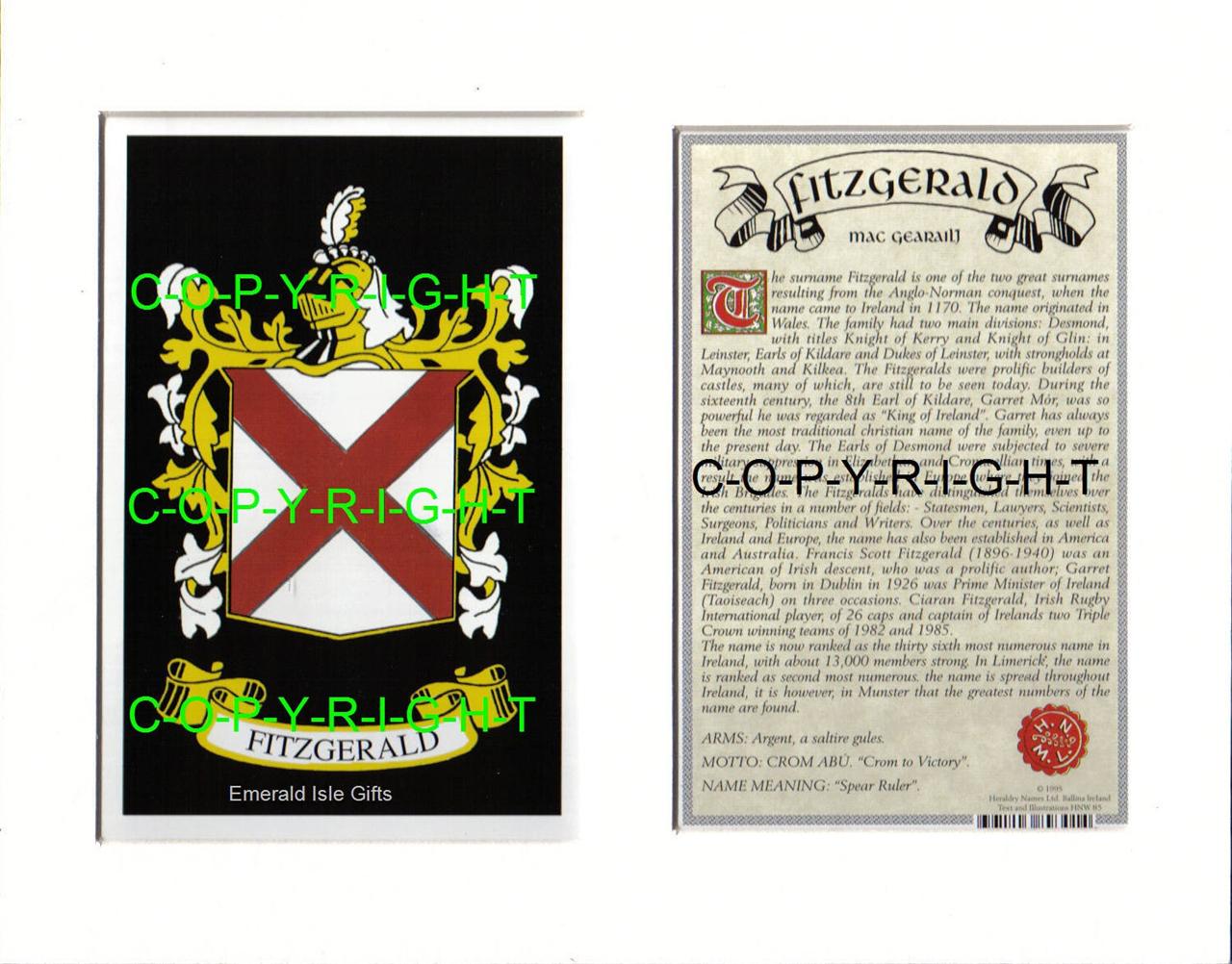 Meaning Of Fitzgerald Coat Of Arms at Bill Eley blog