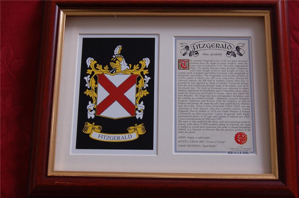 Meaning Of Fitzgerald Coat Of Arms at Bill Eley blog