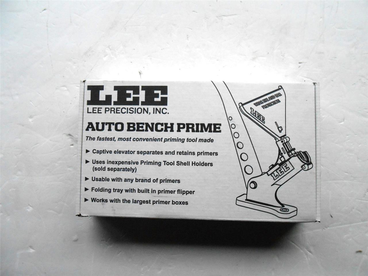 NOS? LEE PRECISION 90700 AUTO BENCH PRIME RELOADING PRIMING TOOL W/BOX ...