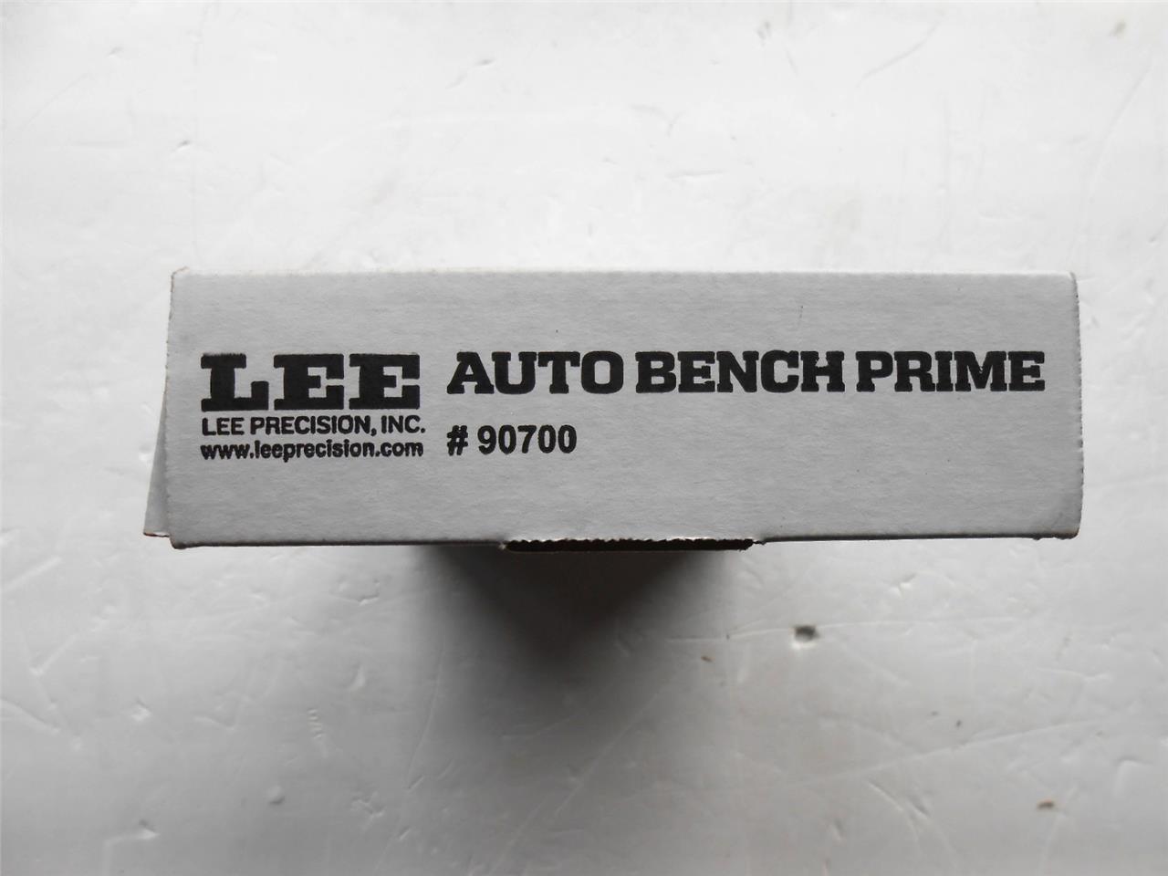 NOS? LEE PRECISION 90700 AUTO BENCH PRIME RELOADING PRIMING TOOL W/BOX ...