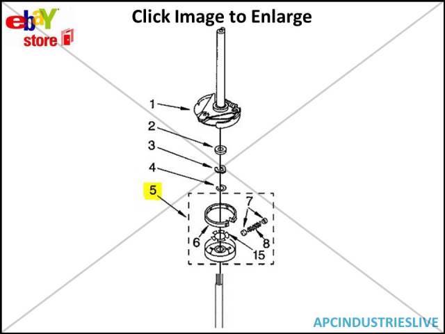 GENUINE WHIRLPOOL WASHING MACHINE CLUTCH ASSEMBLY PART # 285785 ...