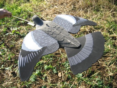 Terminator The Ultimate Flying Pigeon Decoy bouncer floater pole ...