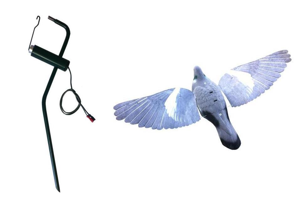 Pro Flap Pigeon Decoy Animator Flapper Flapping Shooting Magnet Kit ...