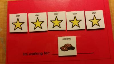 NEW 30 STAR Token Economy System ABA Behavior Visuals Reinforcer for ...