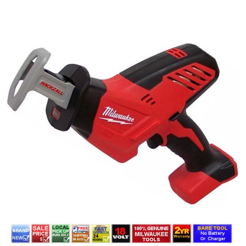 MILWAUKEE C18HZ-0 18V M18 HACKZALL RECIPROCATING SAW ONE HANDED ...