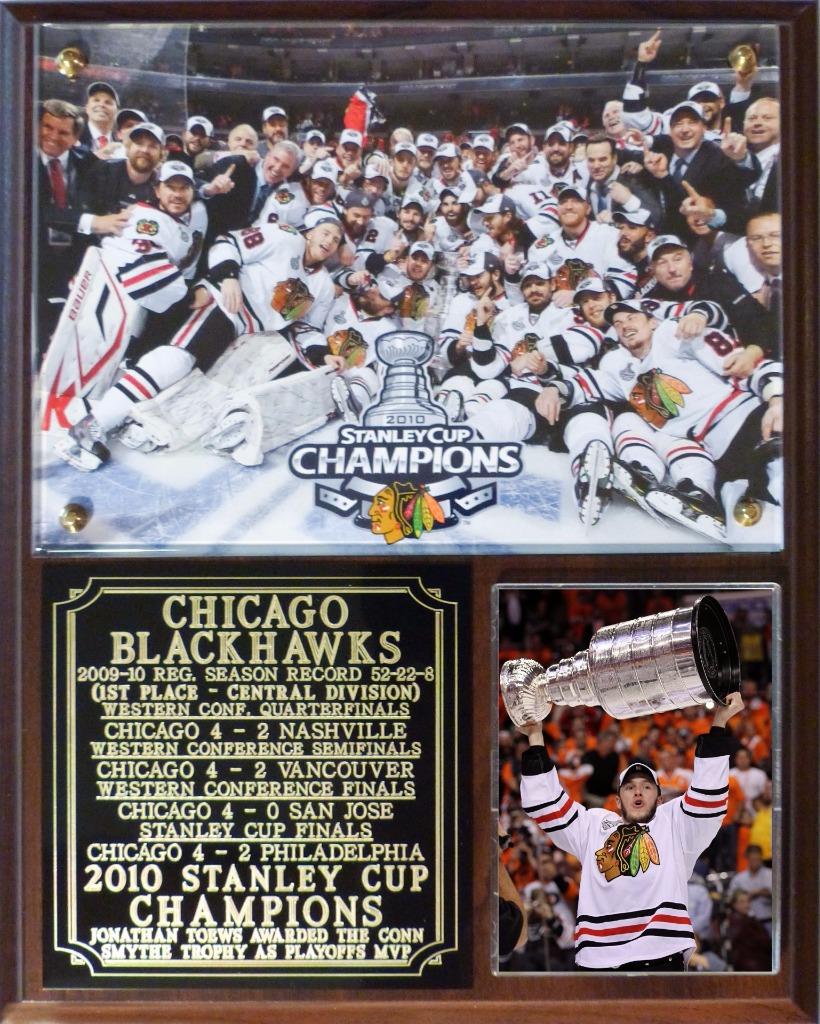 Chicago Blackhawks 2010 Stanley Cup Champions Photo Plaque | eBay