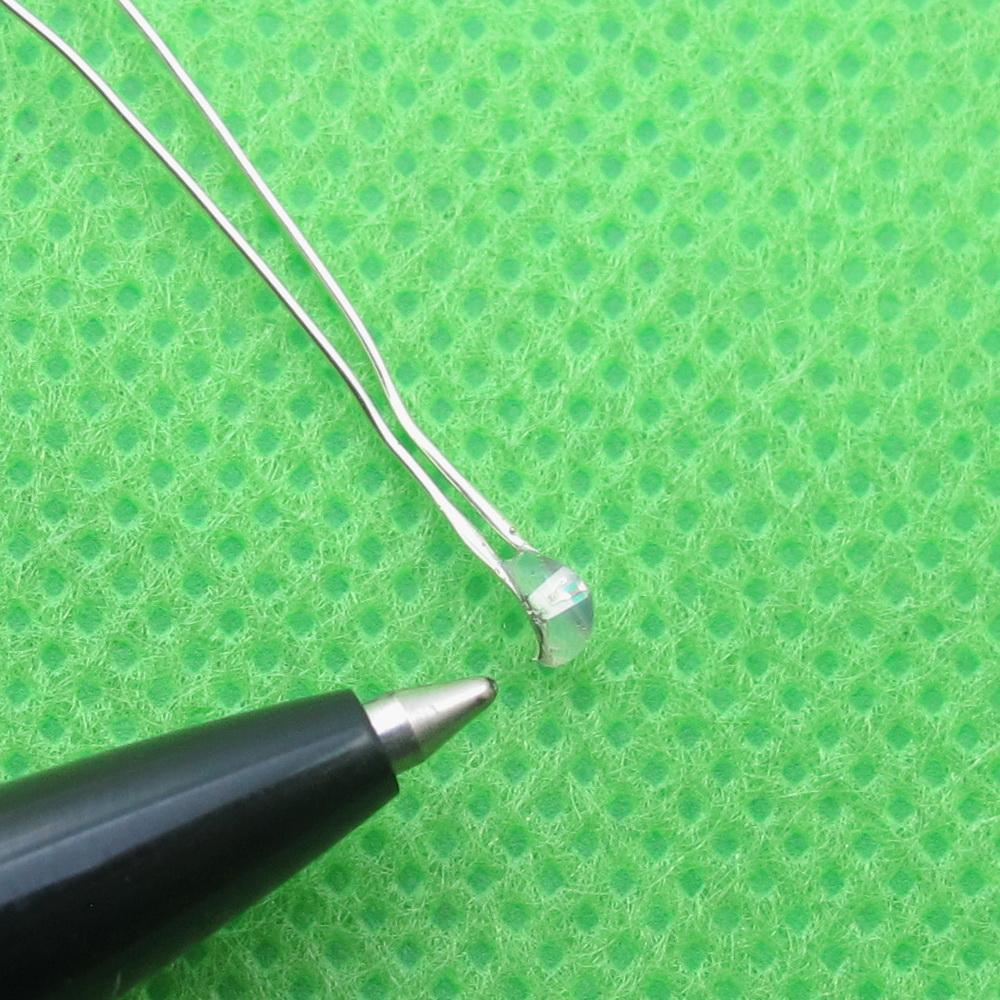 10pcs 3V Pre Wired 20cm Bright Warm White 0603 SMD Led Lamp Light 2mm ...