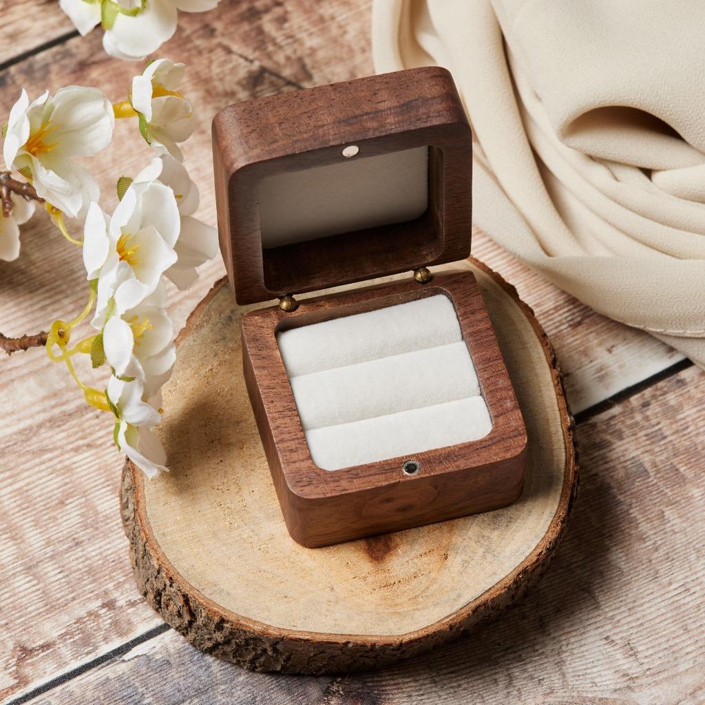 double wedding ring boxes