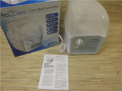 ProCare Cool Mist Humidifier~BRAND NEW~INTERTEK/MODEL PCCM-840/AMAZON ...