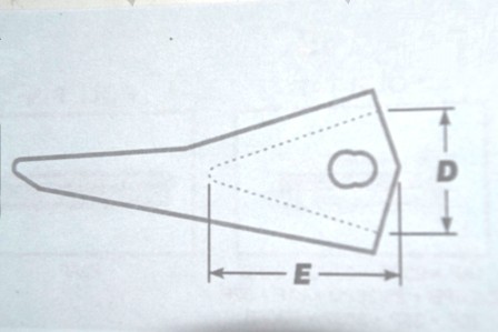 Bucket Tooth | Standard | H&L Style | With Flex Pin | 230SP | 4 Pack | eBay