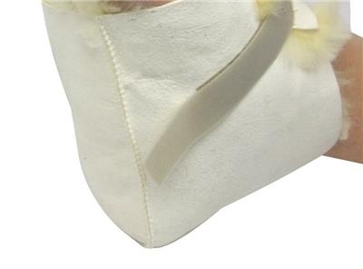 Medical Sheepskin Heel Protector Wool Boot Sheep Skin Foot Pressure Pad ...