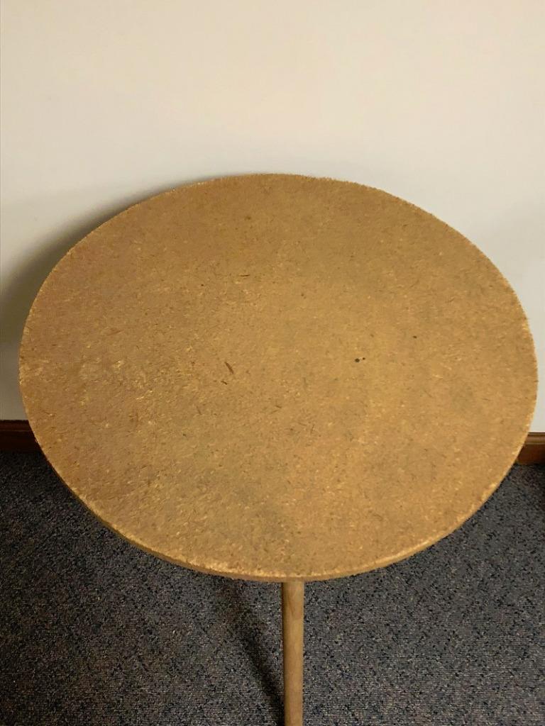 Round Bedside Table With Skirt : Uhomepro Round Coffee Table Side Table ...