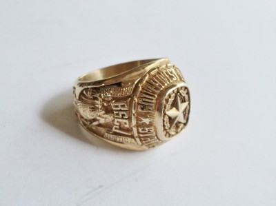 Artcarved 14K Gold 2002 Southwest Texas State University Class Ring 25. ...