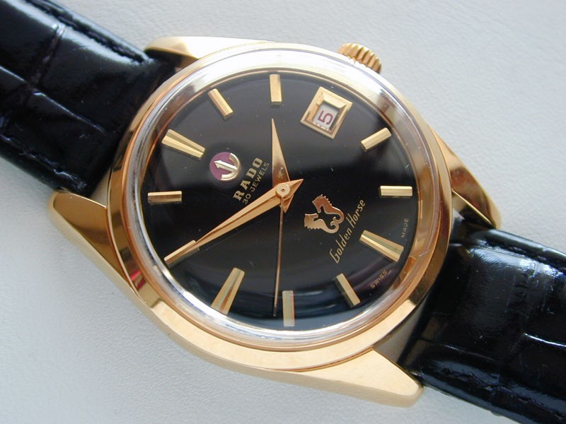 Vintage rado watch golden horse - qlerotarget