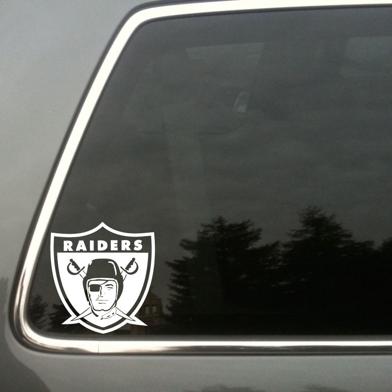 Raider Nation Decal Oakland Raiders "Raiders Life" Car Decal - Vinyl ...