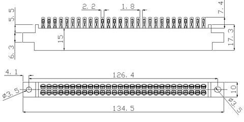 Arcade JAMMA Card Edge Connector 56-Pin Solder Socket for 56-Pin JAMMA ...