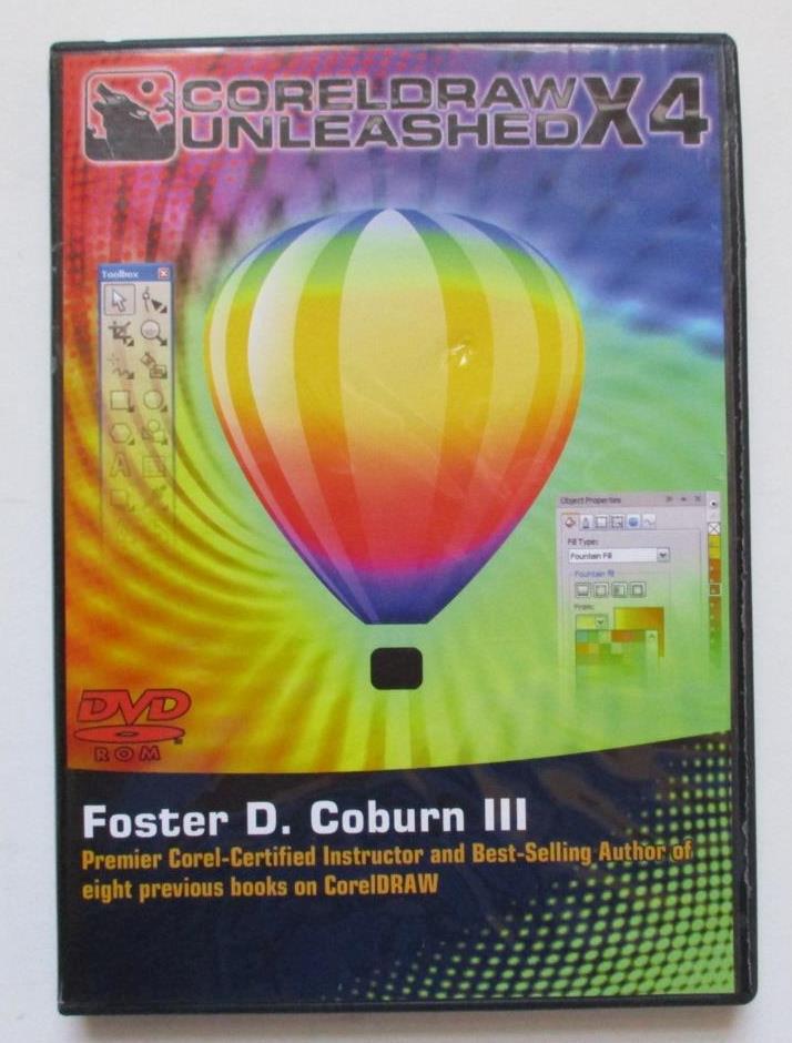 CORELDRAW UNLEASHED X4 With Foster D. Coburn III (2008 DVD) Tips and ...