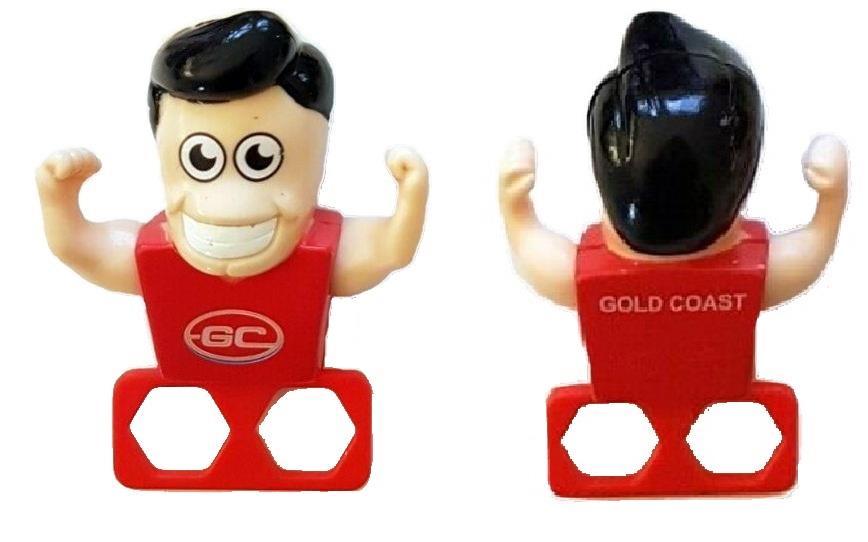 VINTAGE AFL TEAM FINGER PUPPET WEST COAST CROWS HAWTHORN GOLD COAST ...