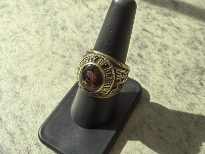 University of Alabama Class Ring Mens 10K Gold signed Artcarved Estate ...