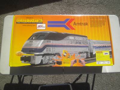 MTH RAILKING AMTRAK F-59PH 30-401-1 ELECTRONIC TRAIN SET PROTO SOUND MIB