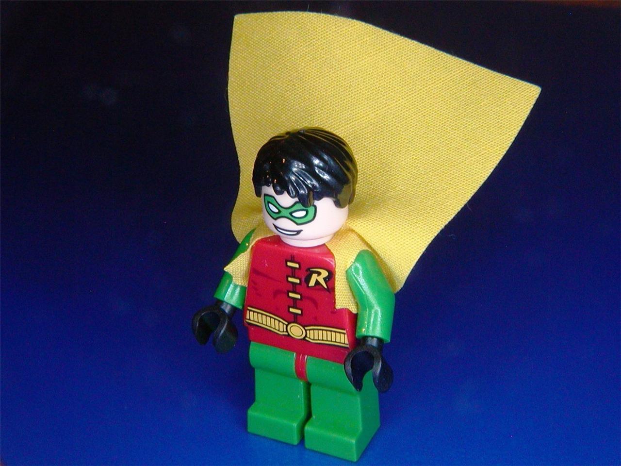 New Original Lego Robin Minifig from Batman Set 7885 7783 7785 Mini ...
