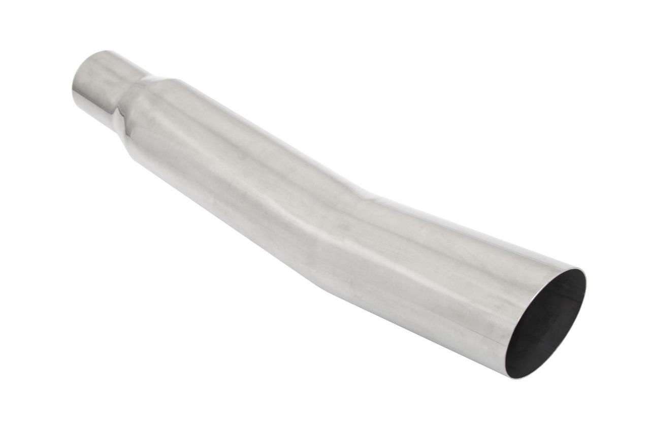 MEGAN RACING UNIVERSAL STAINLESS STEEL ANGLED BLAST PIPE 4" TIP 3 ...