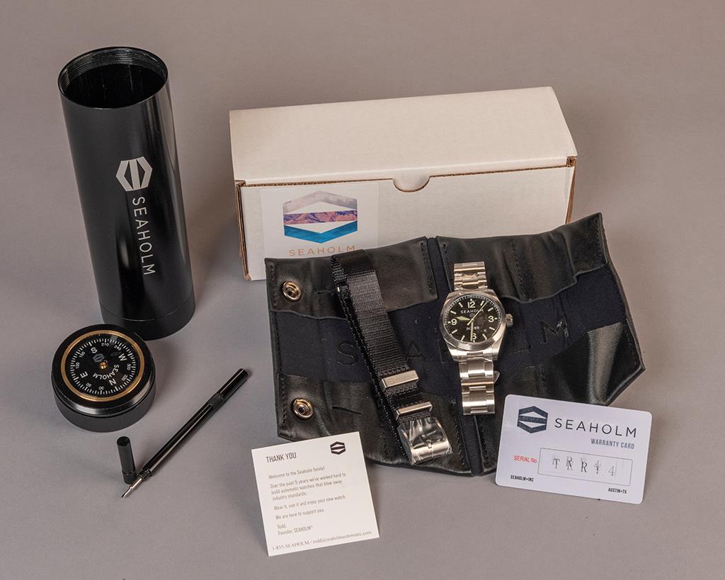 Seaholm Automatics "ROVER" Field Watch - Black Dial (SOLD) | WatchUSeek ...