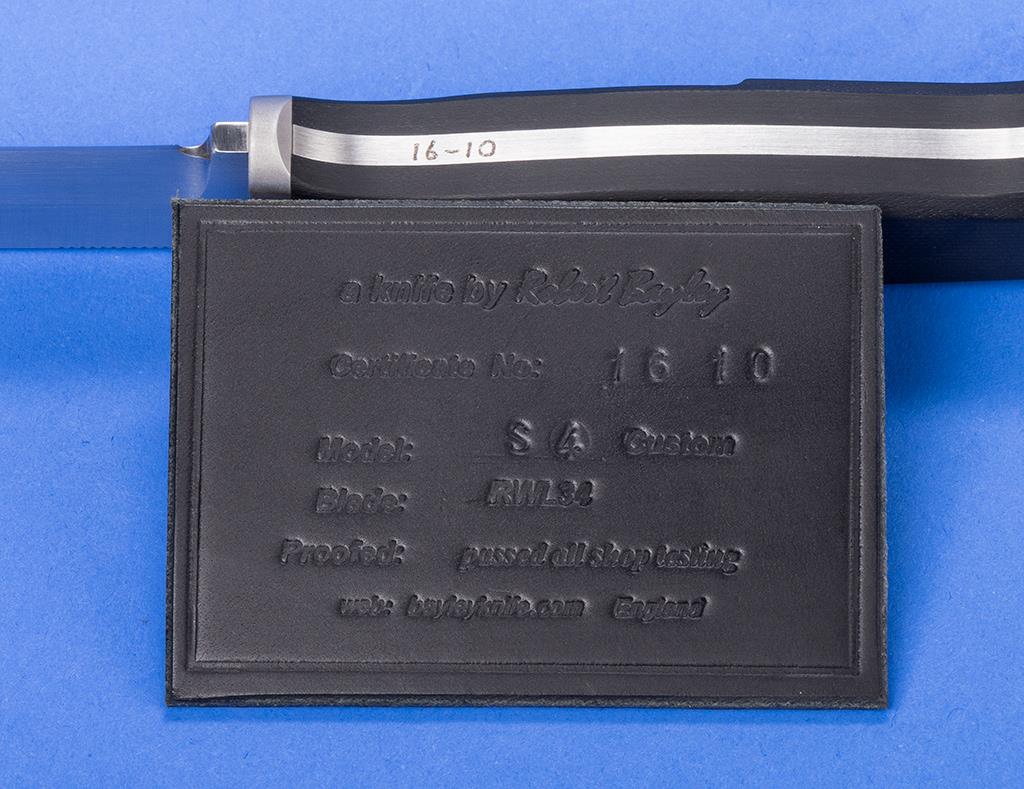 FS: Rob Bayley Custom S4 Survival | BladeForums.com